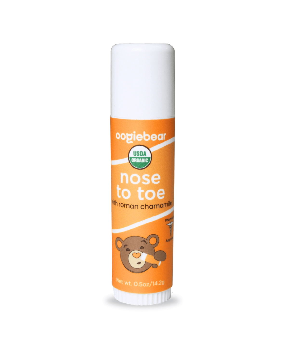 Click here for oogiebear Nose to toe balm 0.5oz - White prices