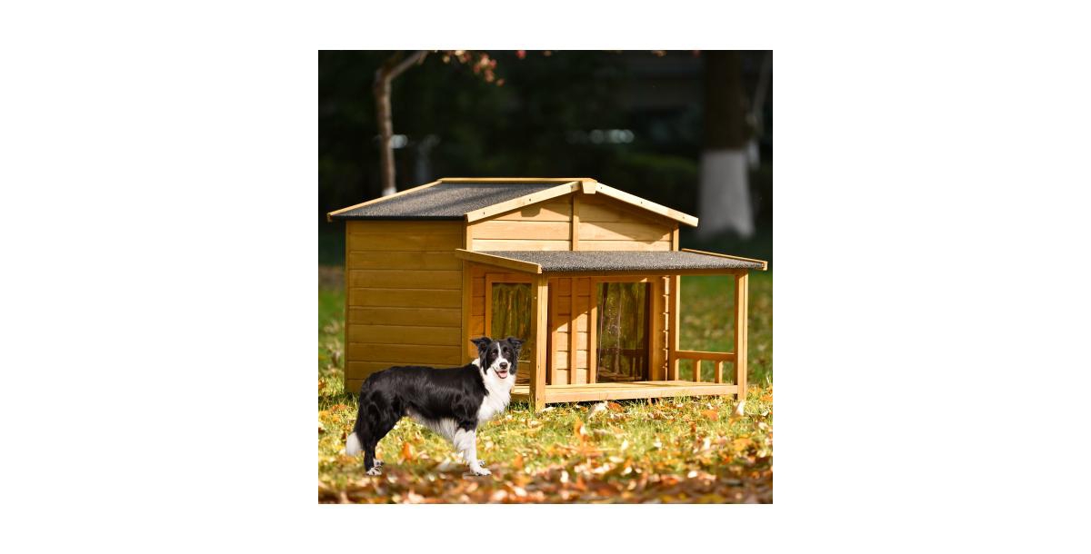 Click here for Aostirmotor Large Outdoor Indoor Dog House with Po... prices