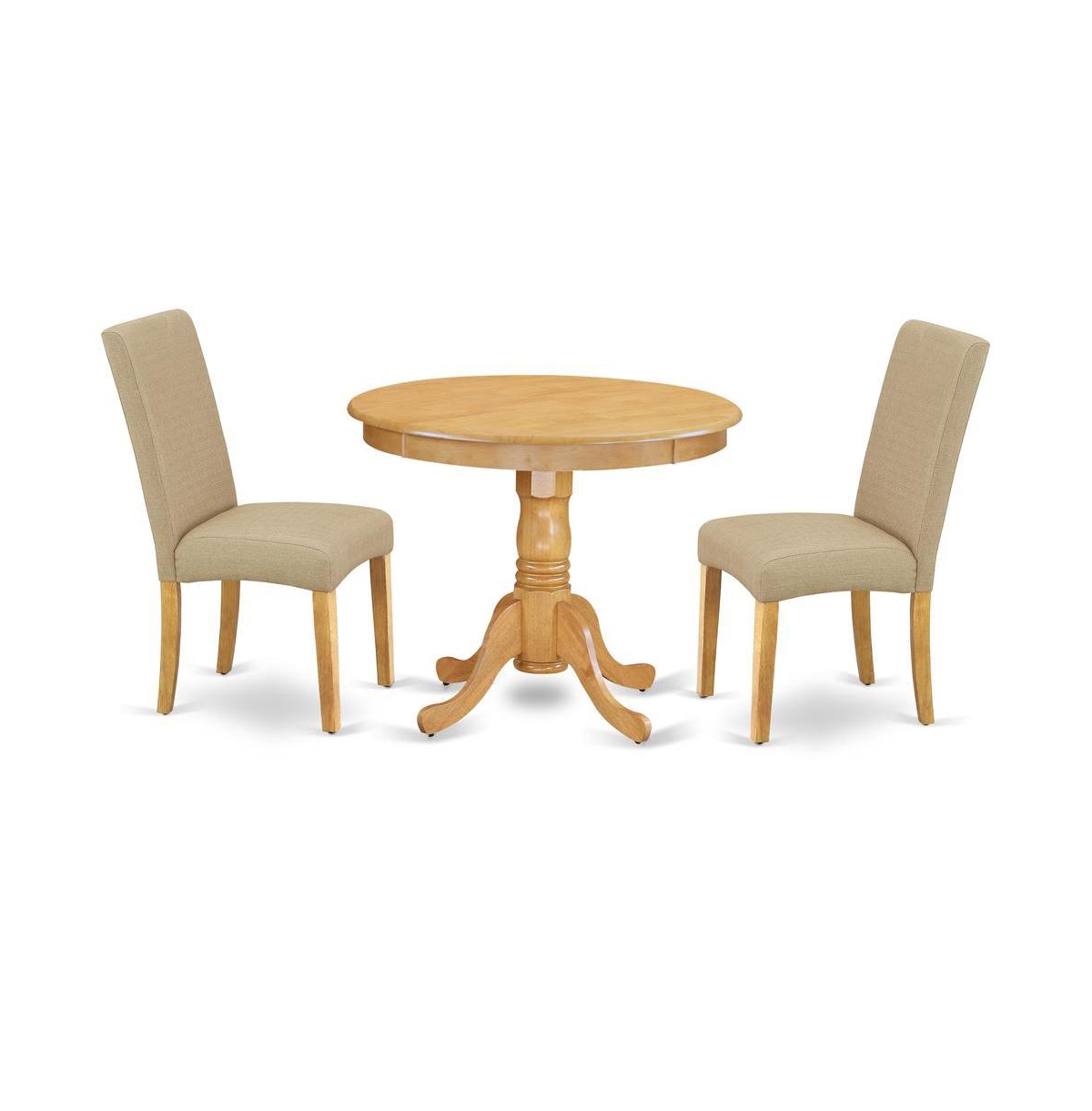 Click here for East West Furniture Dining Room Set Oak - Oak prices