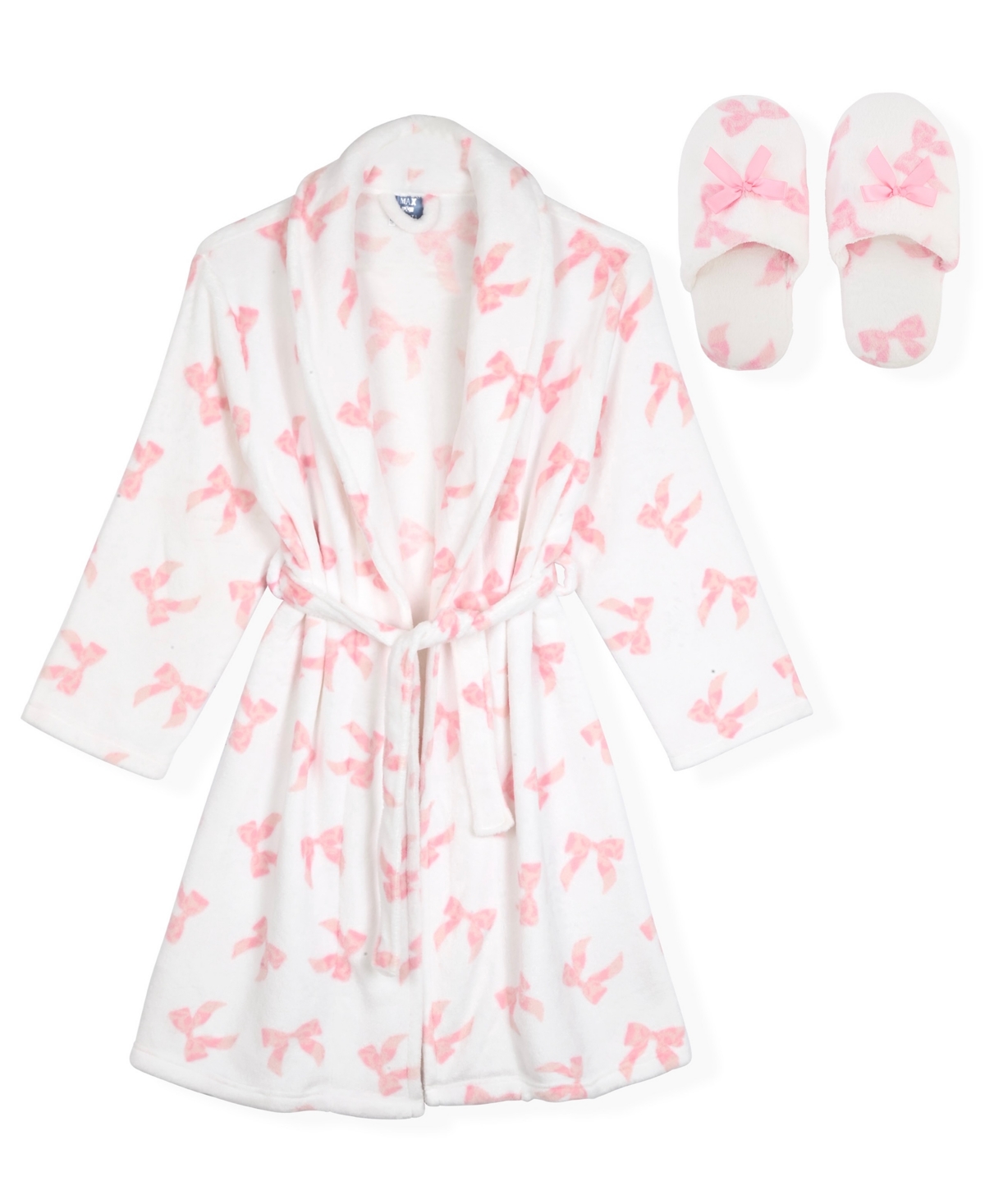 Click here for Max & Olivia Little and Big Girls 2-Piece Bow Prin... prices