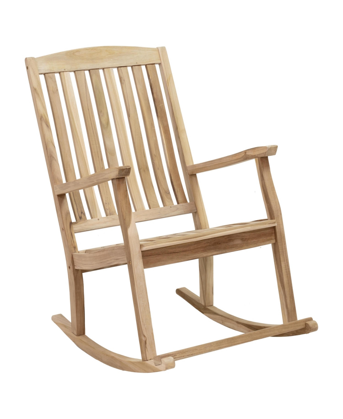 Click here for Sunnydaze Decor Teak Wood Outdoor Porch Rocking Ch... prices