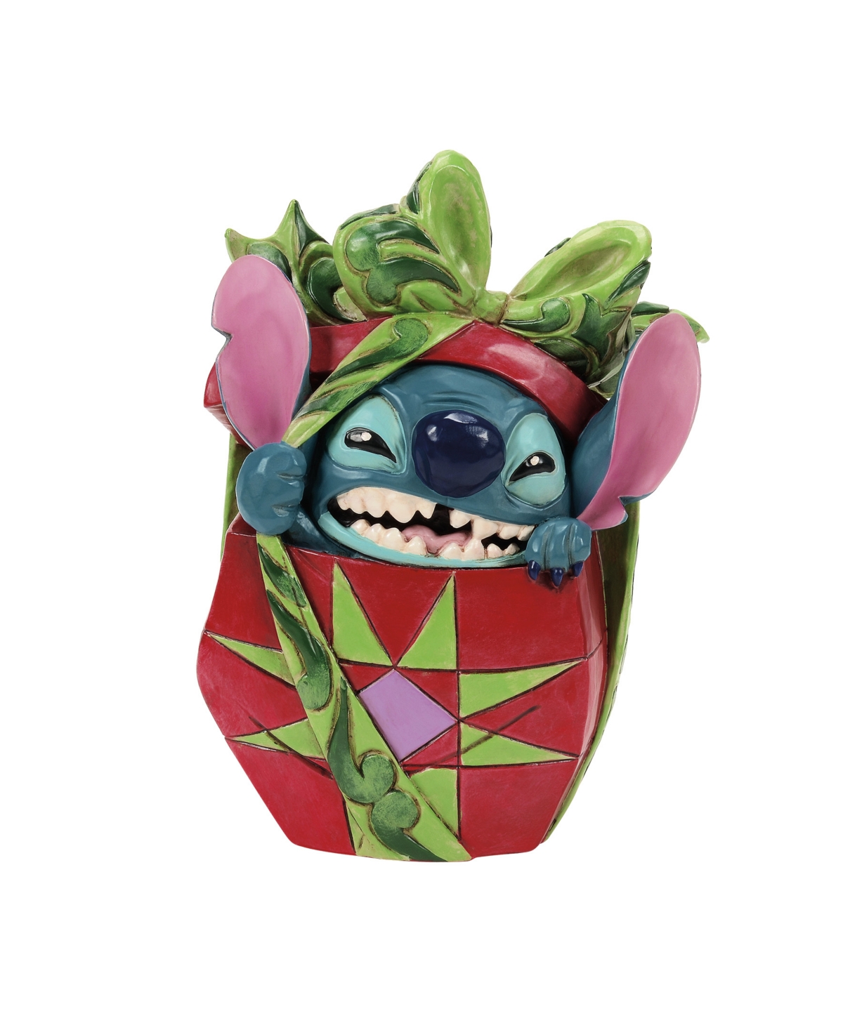 Click here for Jim Shore Stitch Tearing Present Figurine - Multi prices