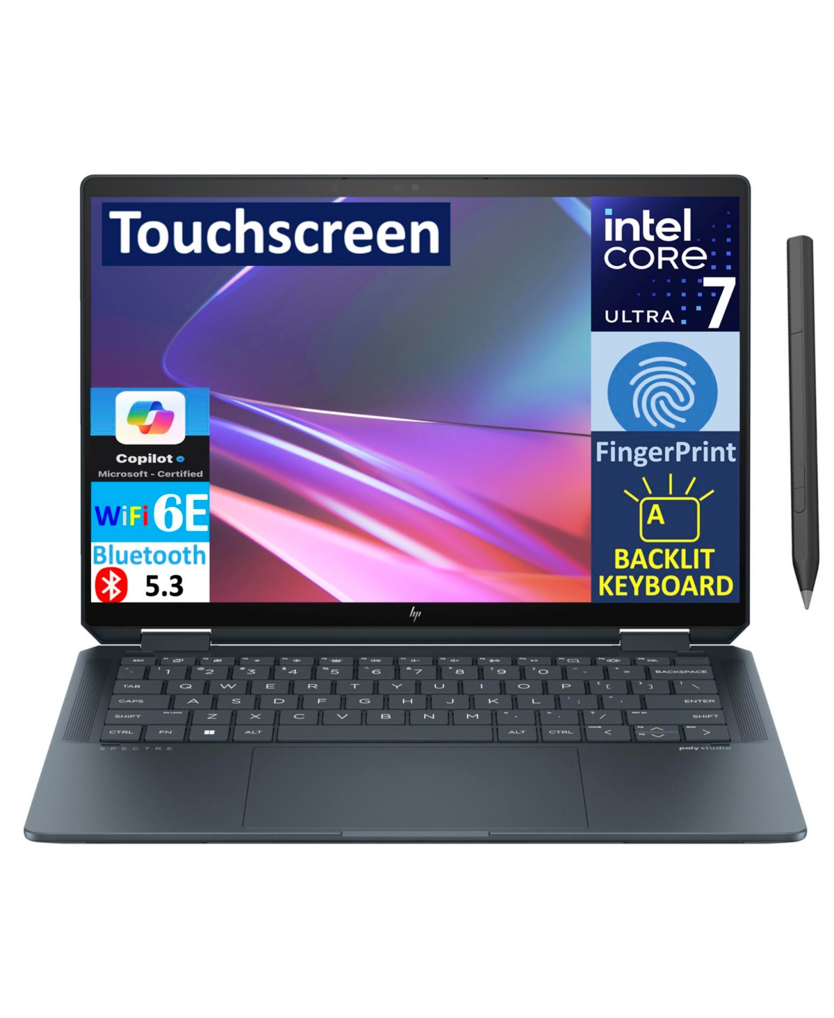 Click here for Hp Spectre x360 Ai Powered 2-in-1 Laptop 14.0"... prices