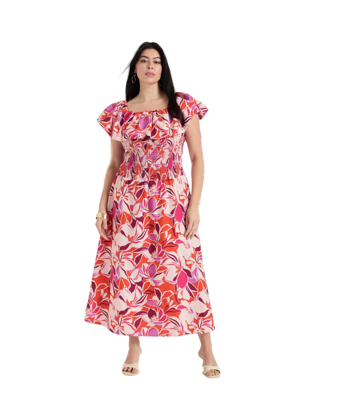 Click here for June + Vie Womens June + Vie Smocked Bubble Dress... prices