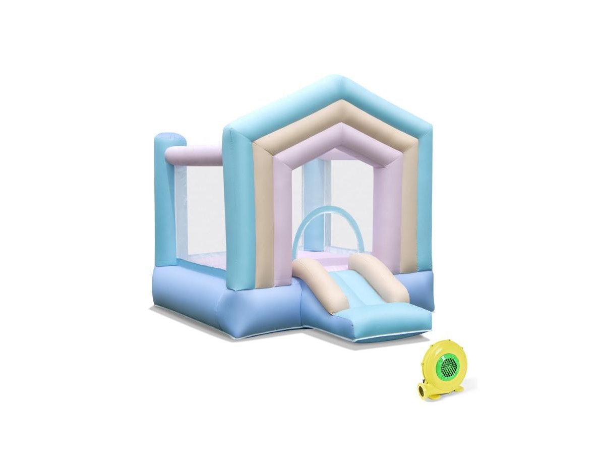 Click here for Akiudex Pastel Inflatable Bounce House with Slide... prices