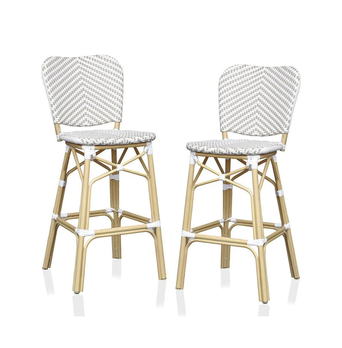 Click here for Enitial Star Adino Aluminum Woven Seat Patio Bar C... prices
