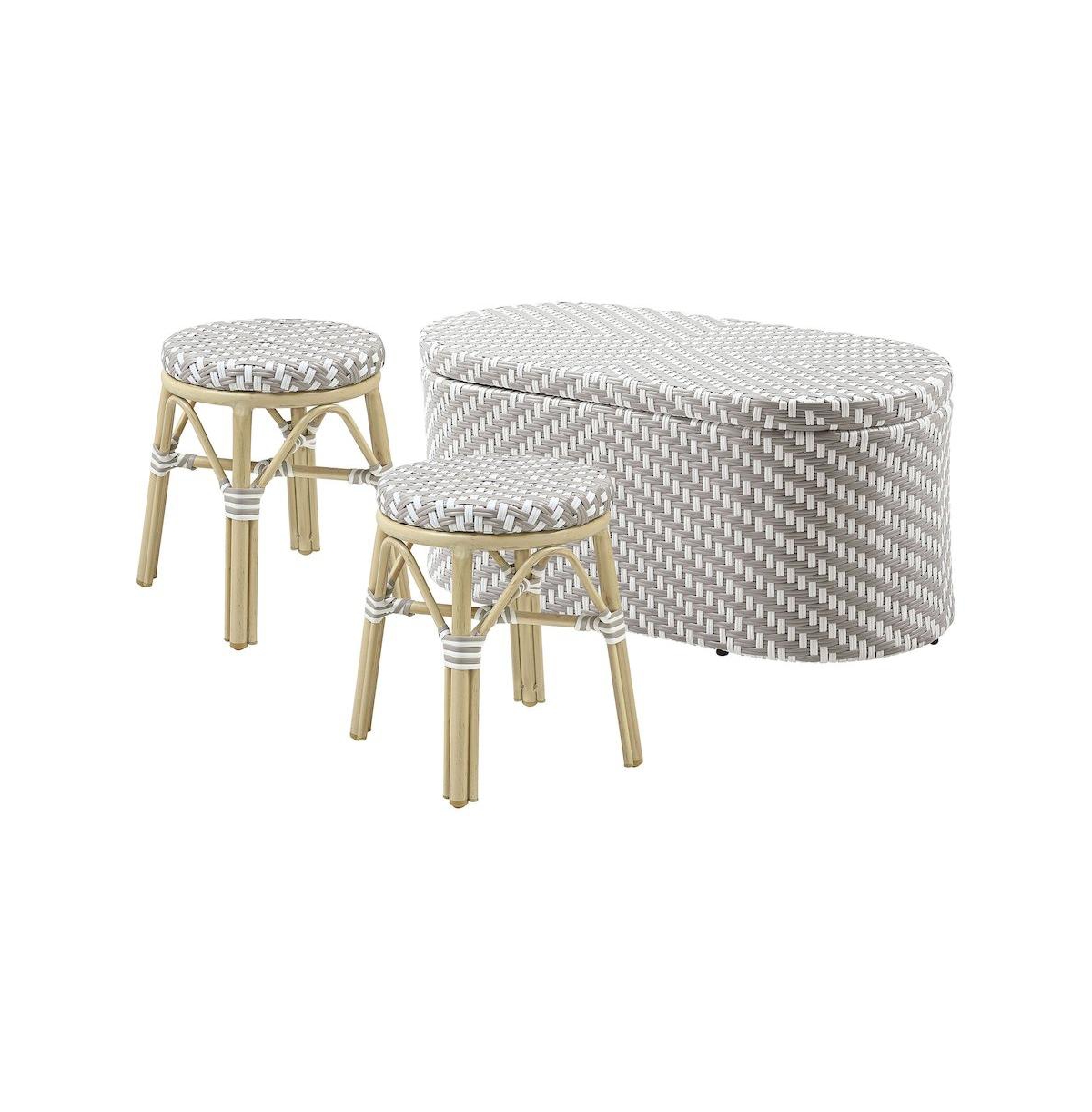 Click here for Enitial Star Pagler Aluminum 3pc Wicker Patio Coff... prices