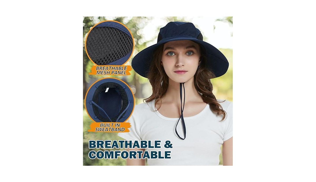 Click here for Multijoy Wide Brim Sun Hat  Upf 50+ Uv Protection... prices