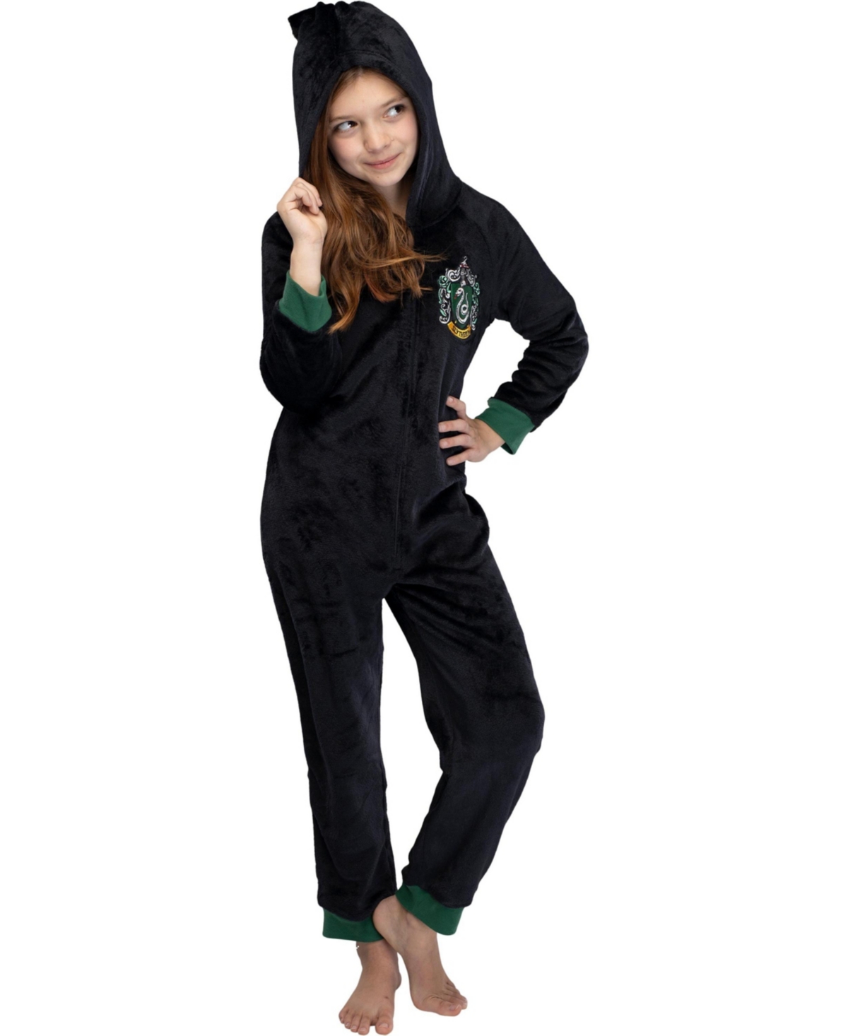 Click here for Harry Potter Hogwarts Houses Crest Girls Hooded Pa... prices