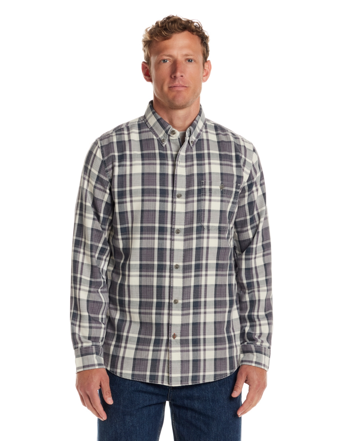 Click here for Weatherproof Vintage Mens Long Sleeve Button-Down... prices