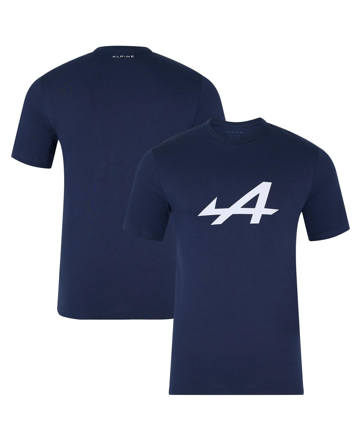 Click here for Alpine Mens and Womens Navy Core Regular T-Shirt -... prices