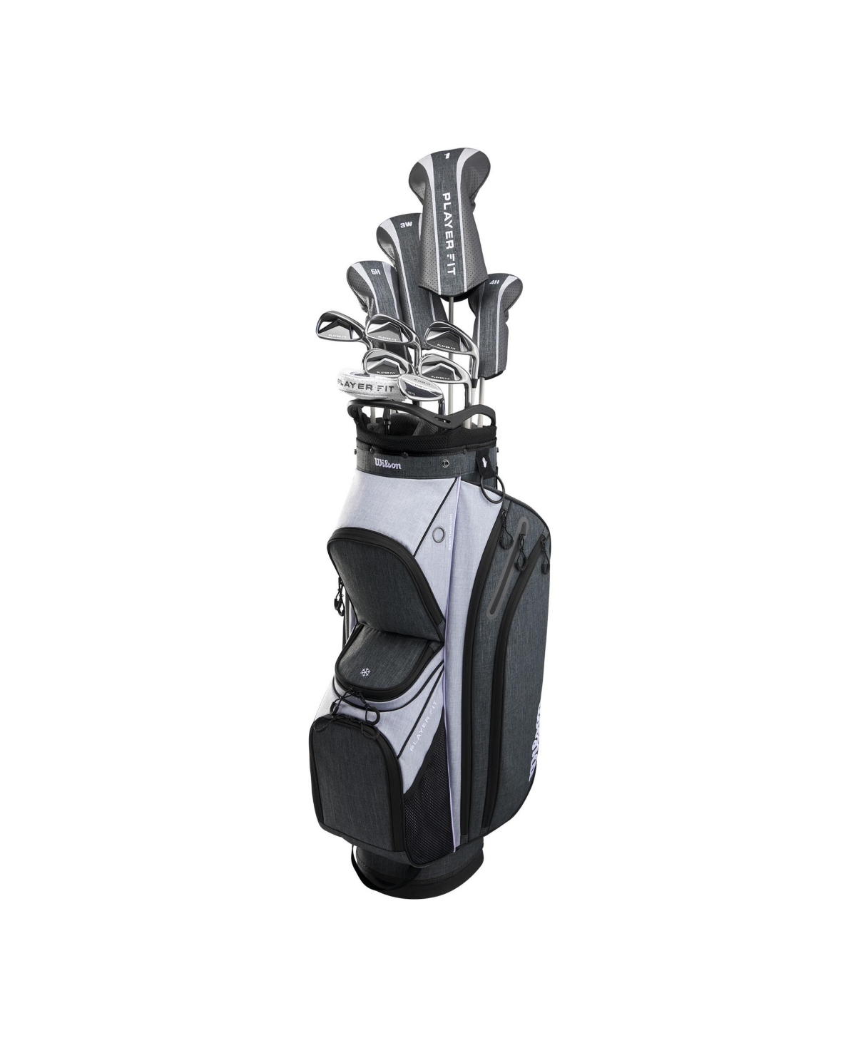 Click here for Wilson Player Fit Womens Right Hand Graphite Compl... prices