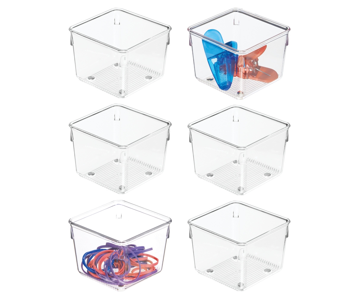 Click here for iDesign Plastic Drawer Organizer Bin - Set of 6 -... prices