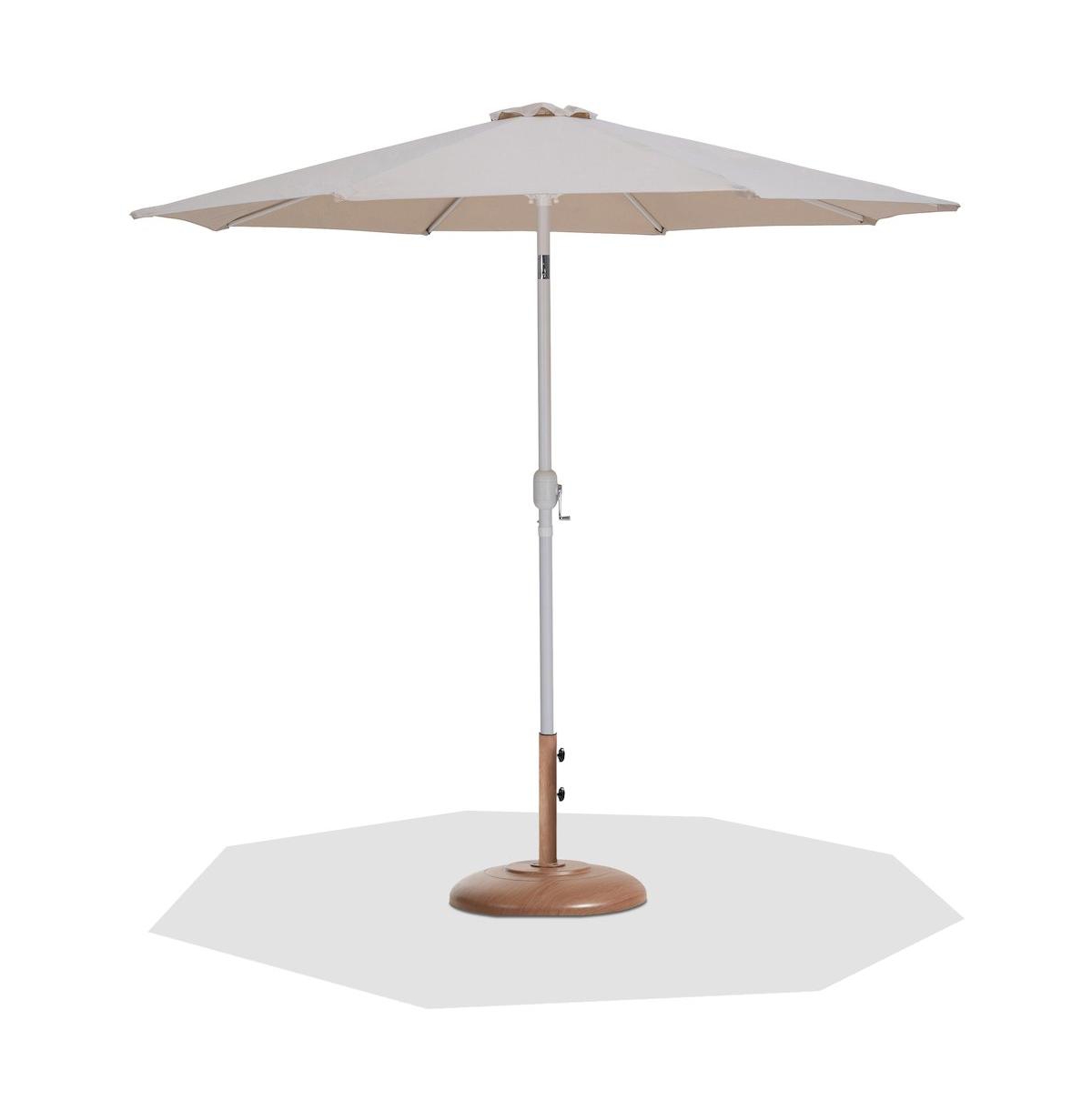 Click here for Meridian Furniture Fiji Beige Fabric / Teak Alumin... prices