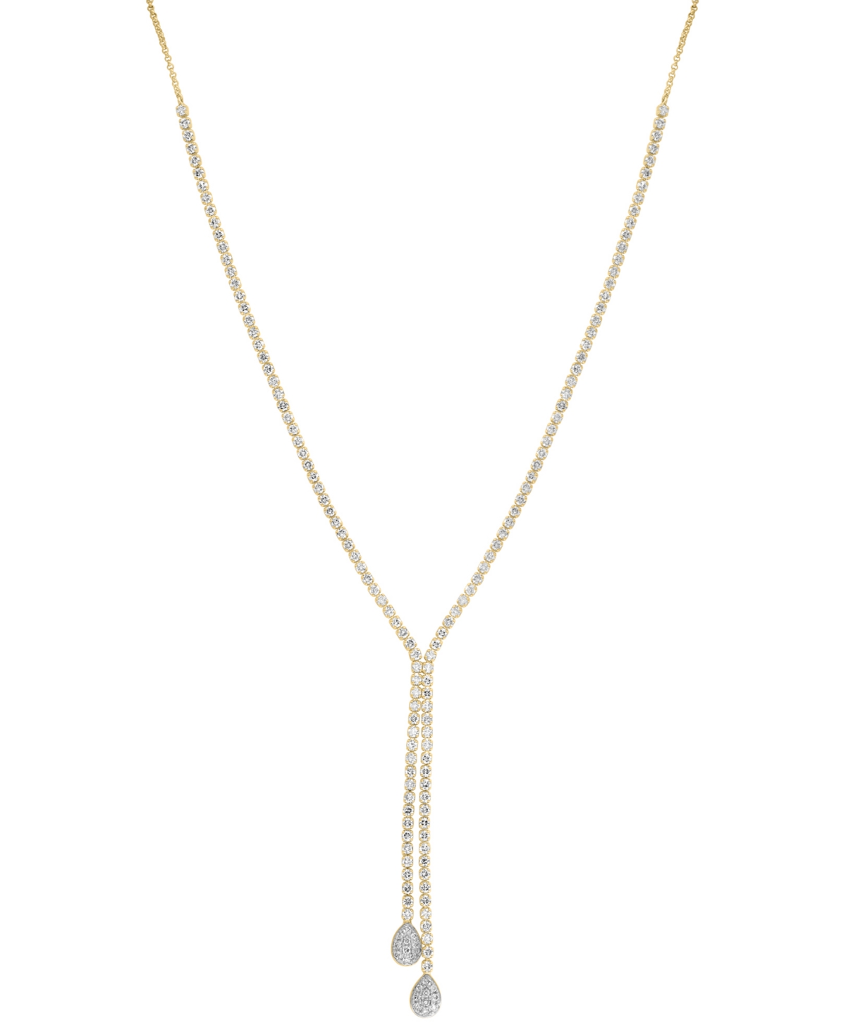 Click here for Effy Diamond Asymmetric Lariat Necklace (1-3/4 ct.... prices