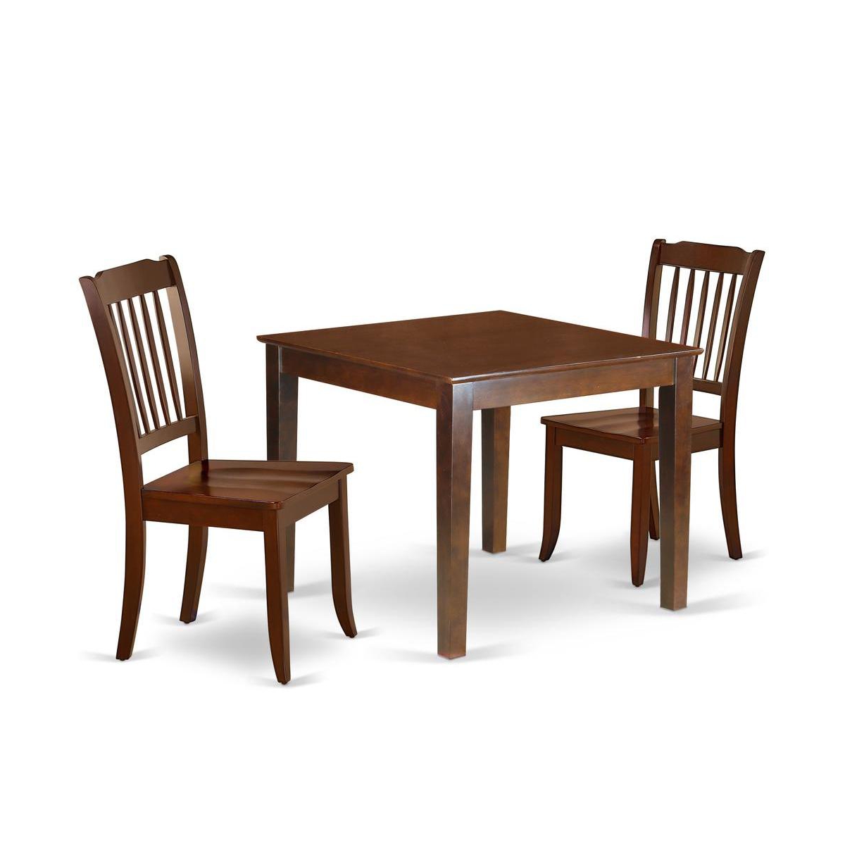Click here for East West Furniture Dining Room Set Mahogany - Mah... prices