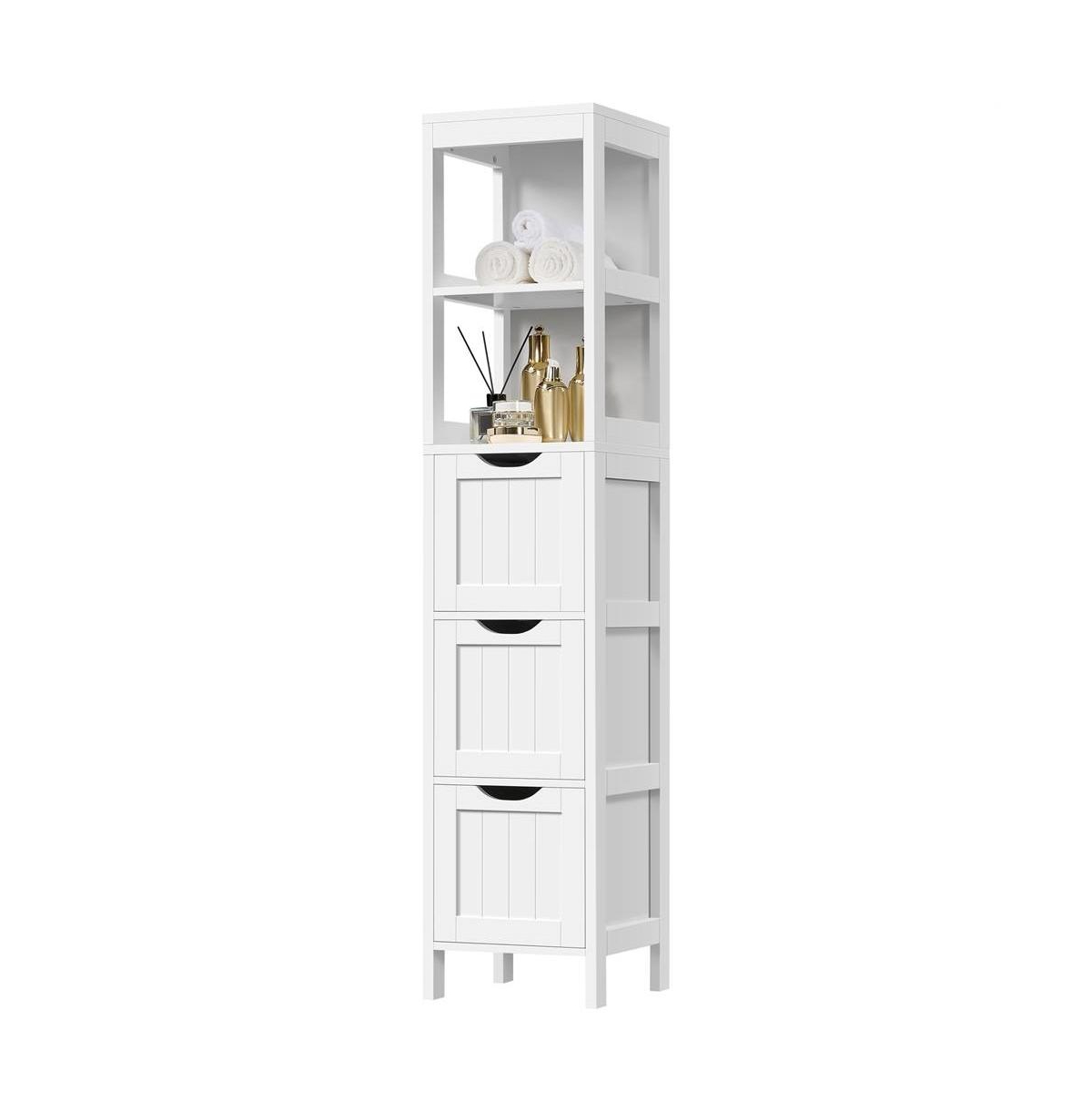 Click here for SlickblueBathroom Cabinet Tower with 3 Drawers and... prices