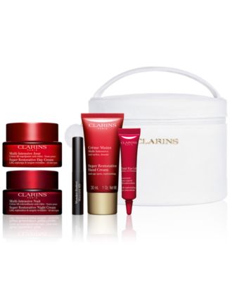 Clarins 6-Pc. Super Restorative Luxury Skin Care Set - Macy's
