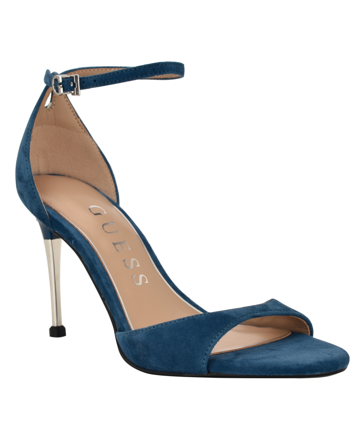 Click here for Guess Womens Seena Ankle Strap Stiletto Dress Sand... prices