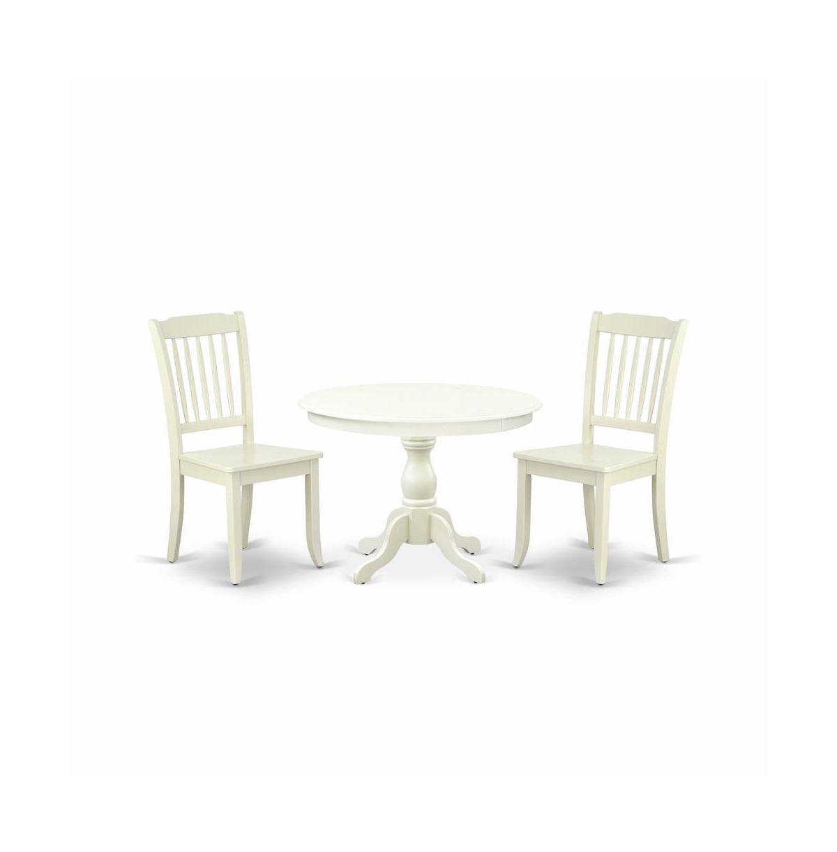 Click here for East West Furniture 3 Piece Modern Dining Table Se... prices