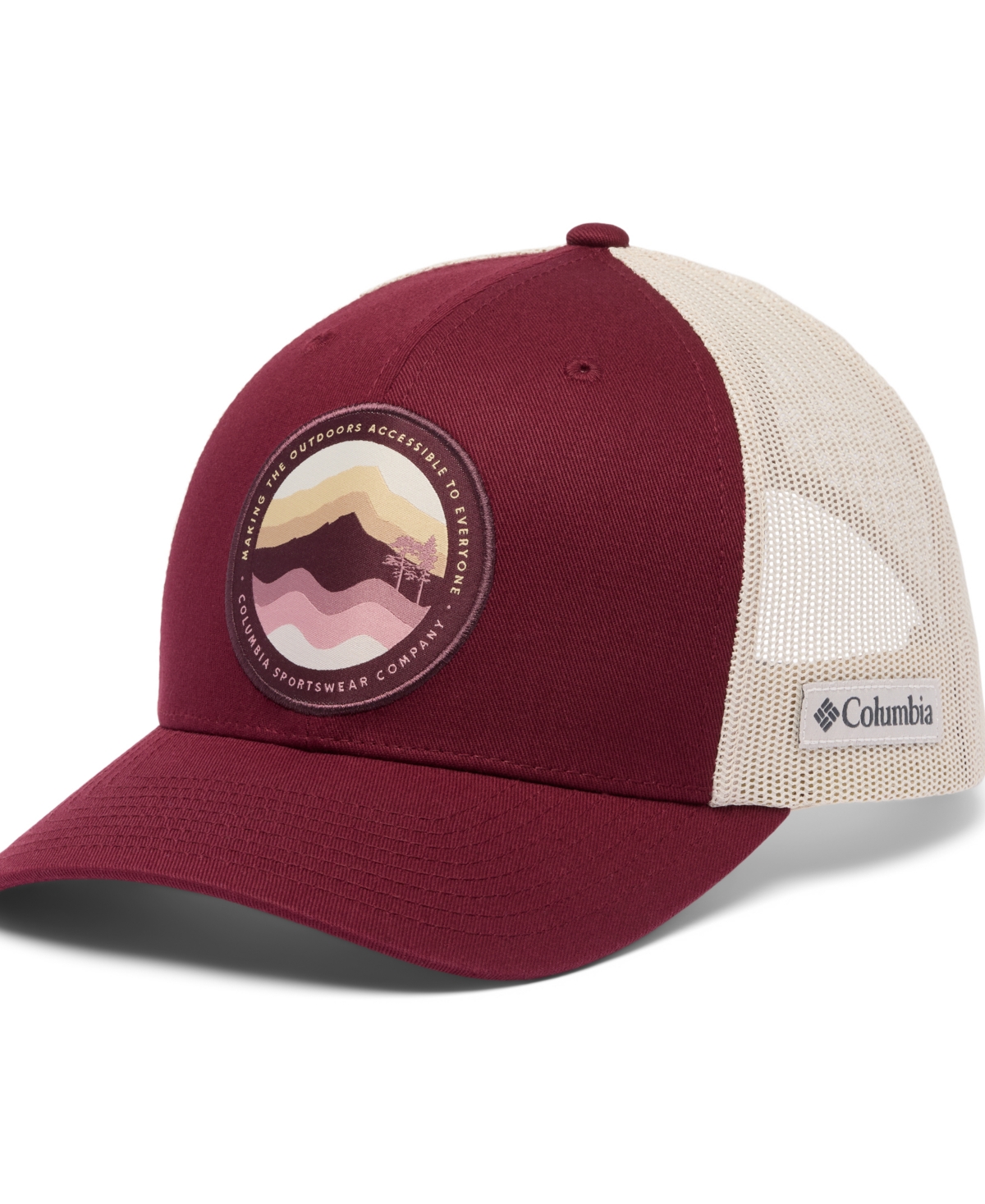 Click here for Columbia Mens Mesh Snap Back Hat - Rich wine prices
