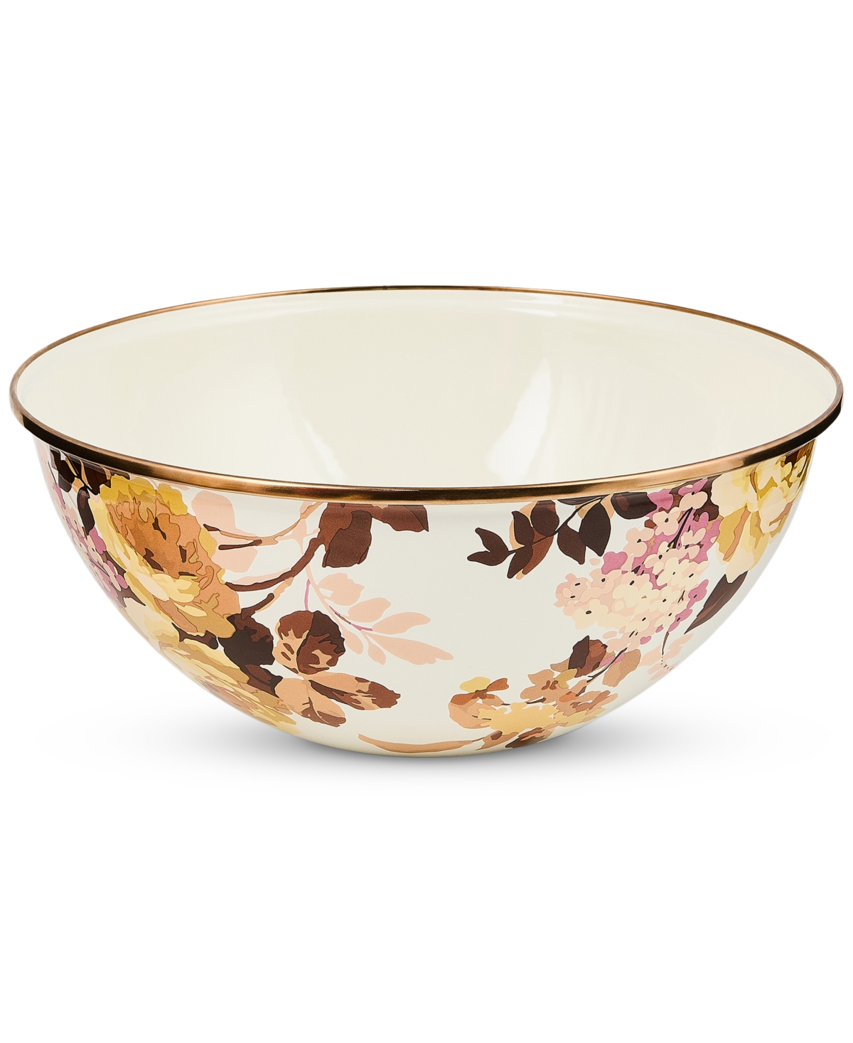 Click here for MacKenzie-Childs Wild Rose White Large Everyday Bo... prices