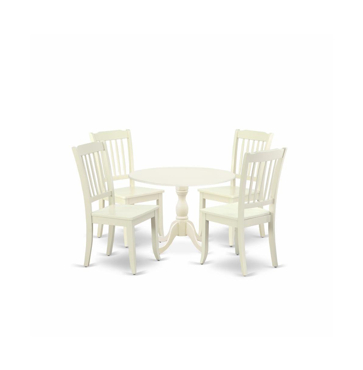 Click here for East West Furniture 5 Piece Dining Room Table Set... prices