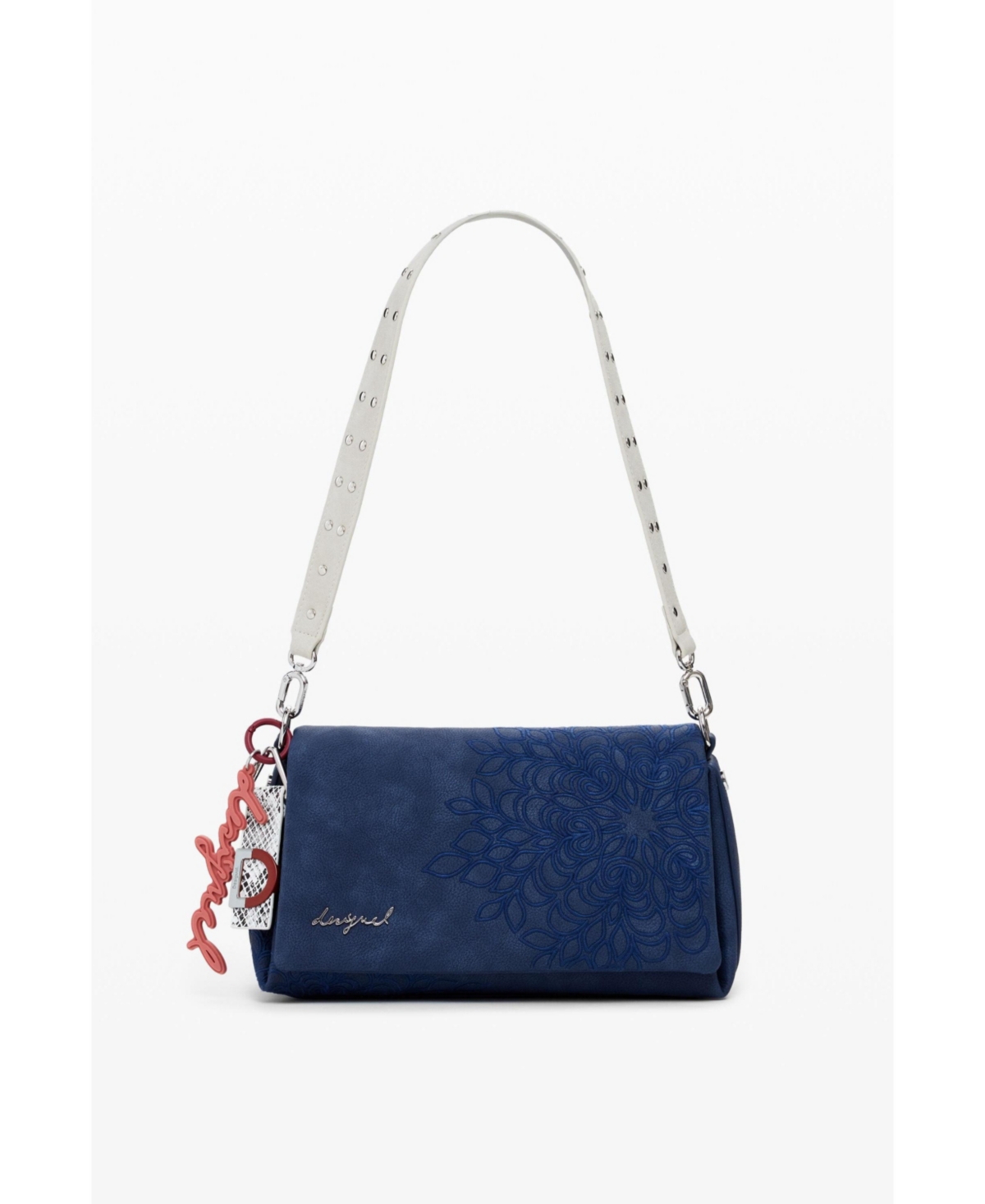 Click here for Desigual Womens Small crossbody bag with mandala e... prices