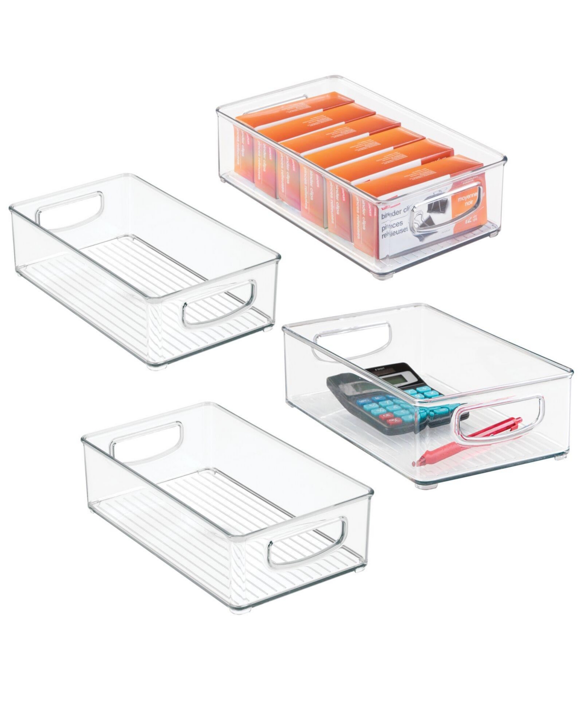 Click here for mDesign Small Plastic Office Storage Container Bin... prices