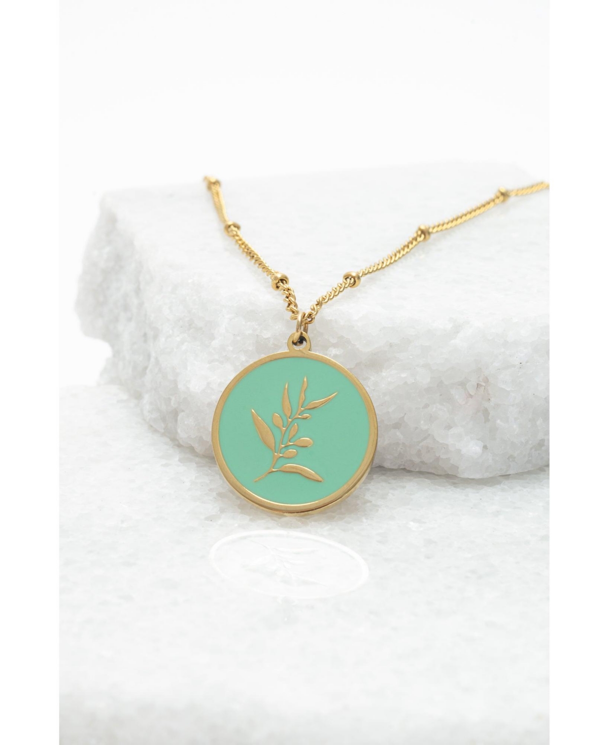 Click here for Starfish Project Resilience Necklace in Mint - Min... prices