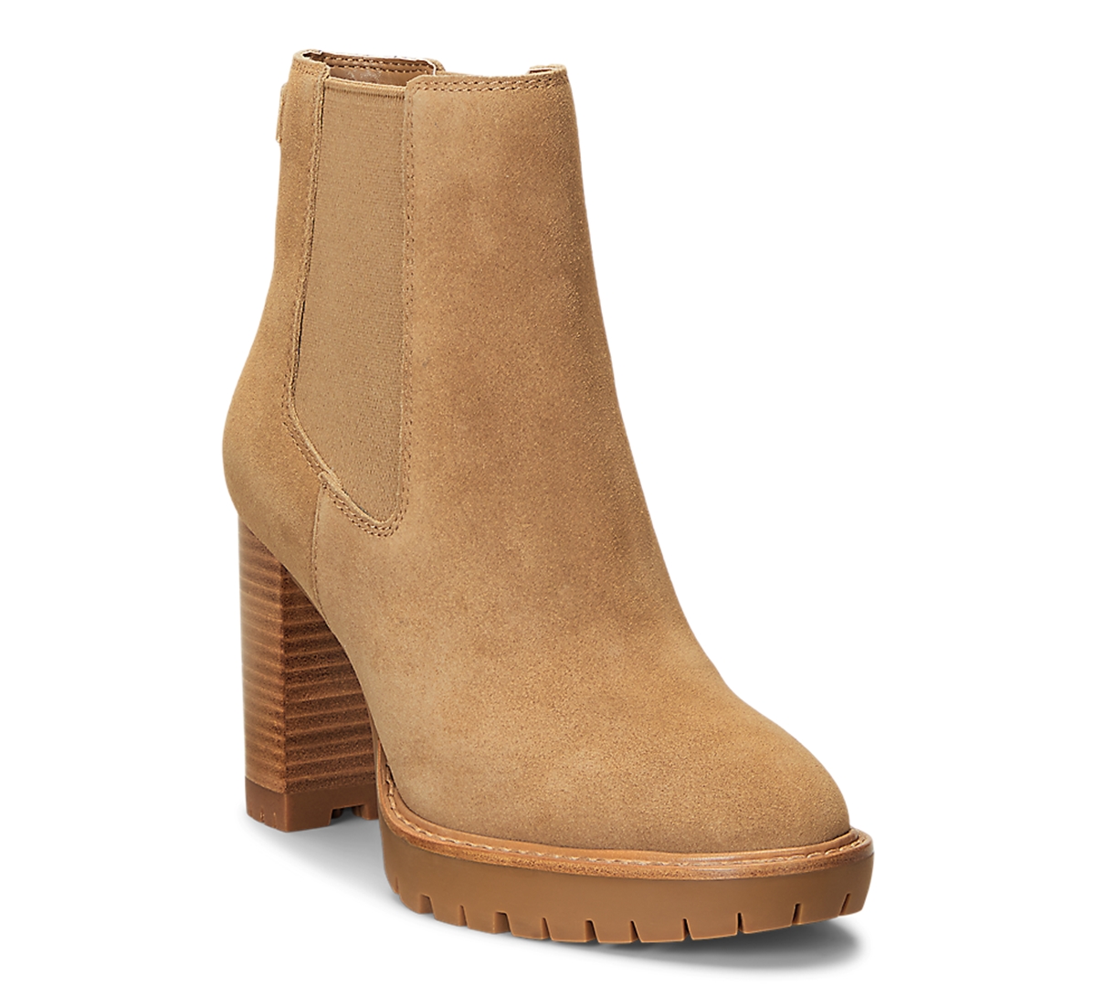 Click here for Lauren Ralph Lauren Womens Layne Chelsea Booties -... prices
