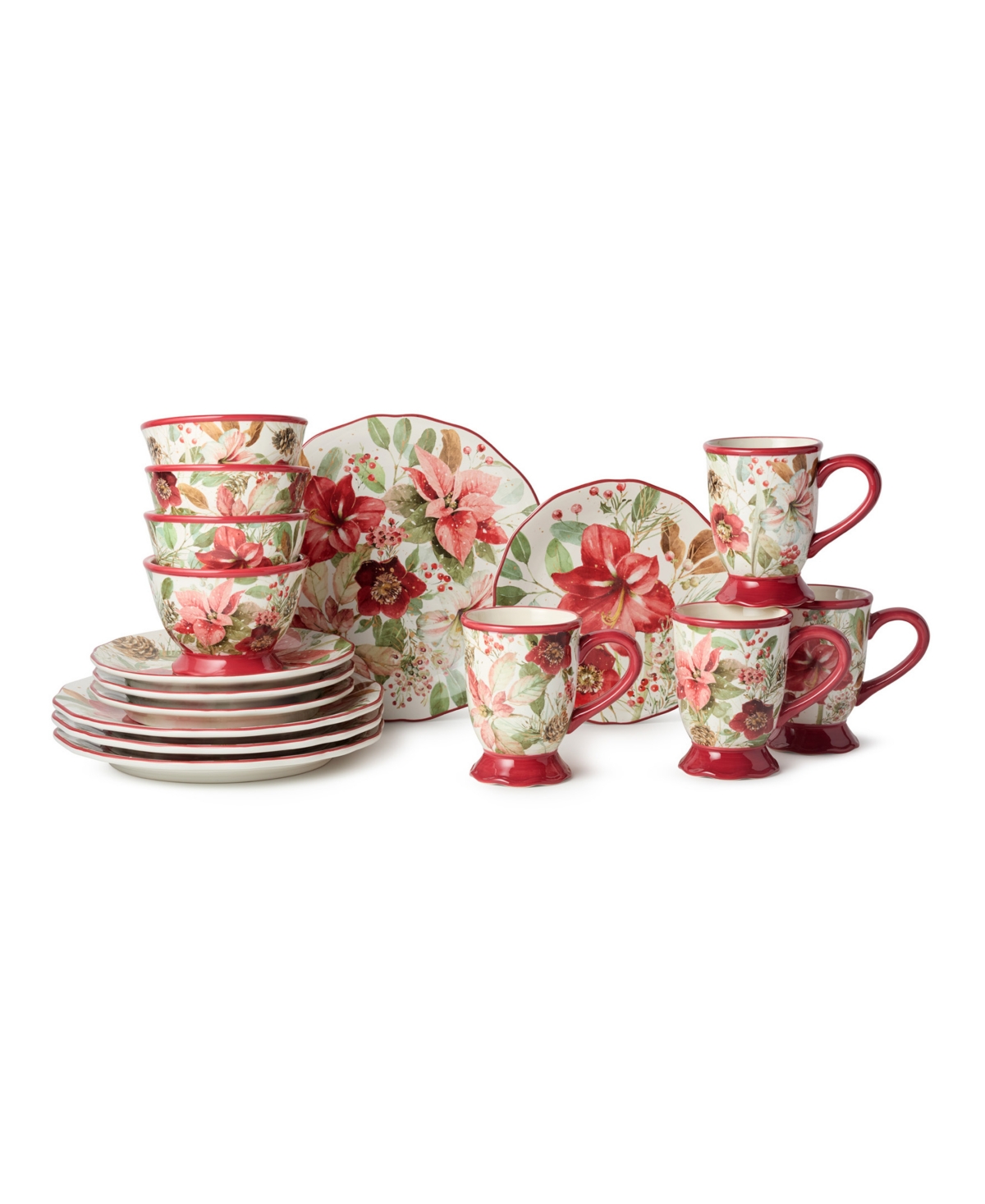 Click here for Certified International Winter Blooms 16-Pc. Dinne... prices