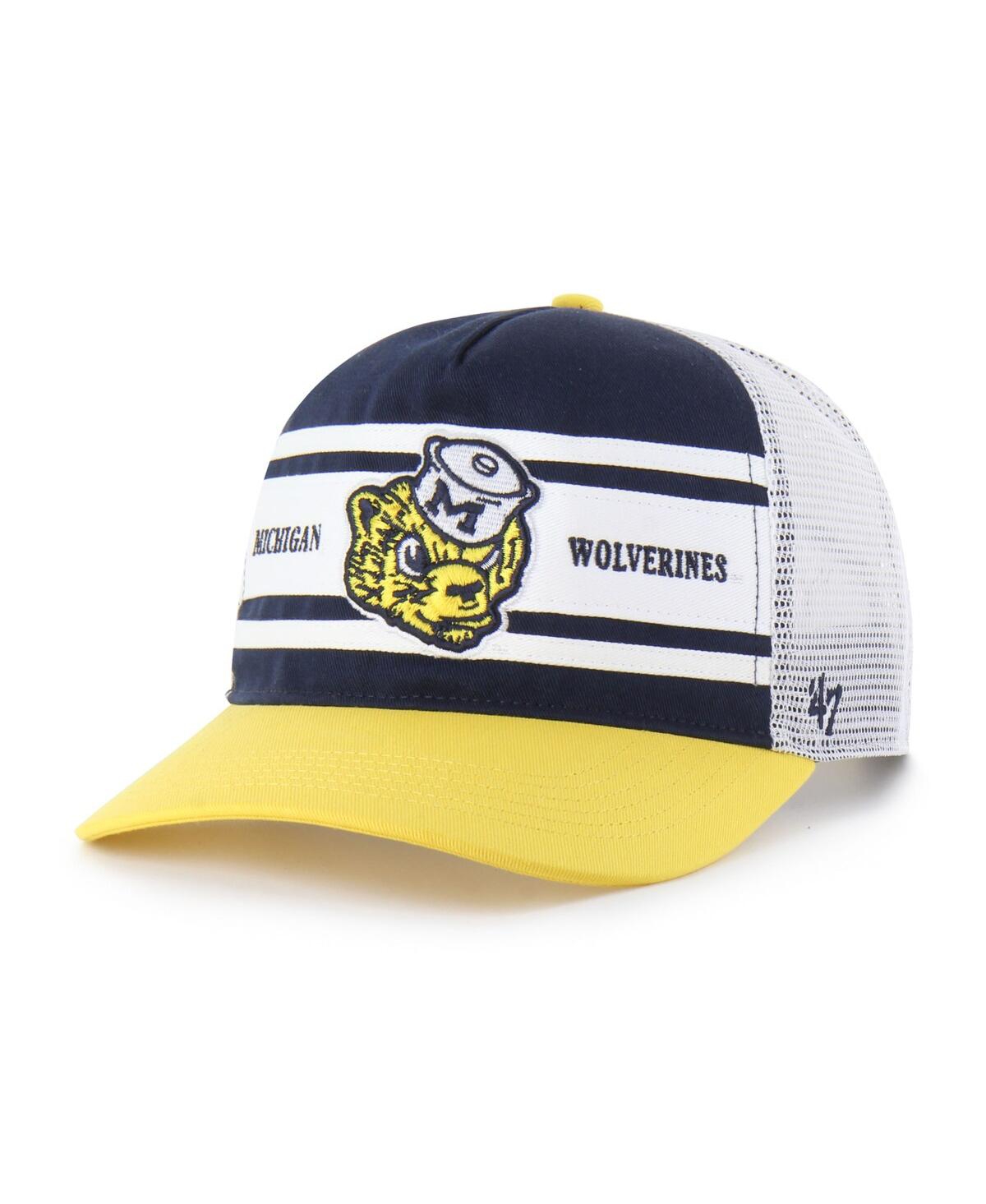Click here for 47 Brand Big Boys and Girls Navy/Maize Michigan Wo... prices