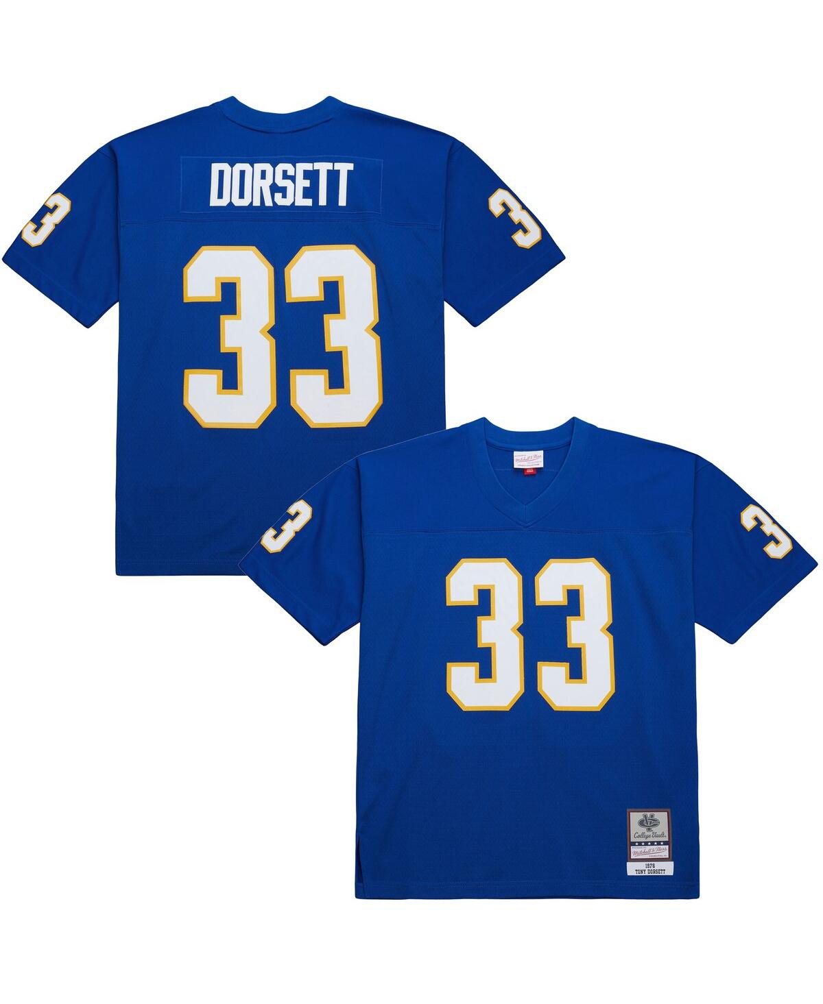 Click here for Mitchell & Ness Mens Tony Dorsett Royal Pitt Panth... prices