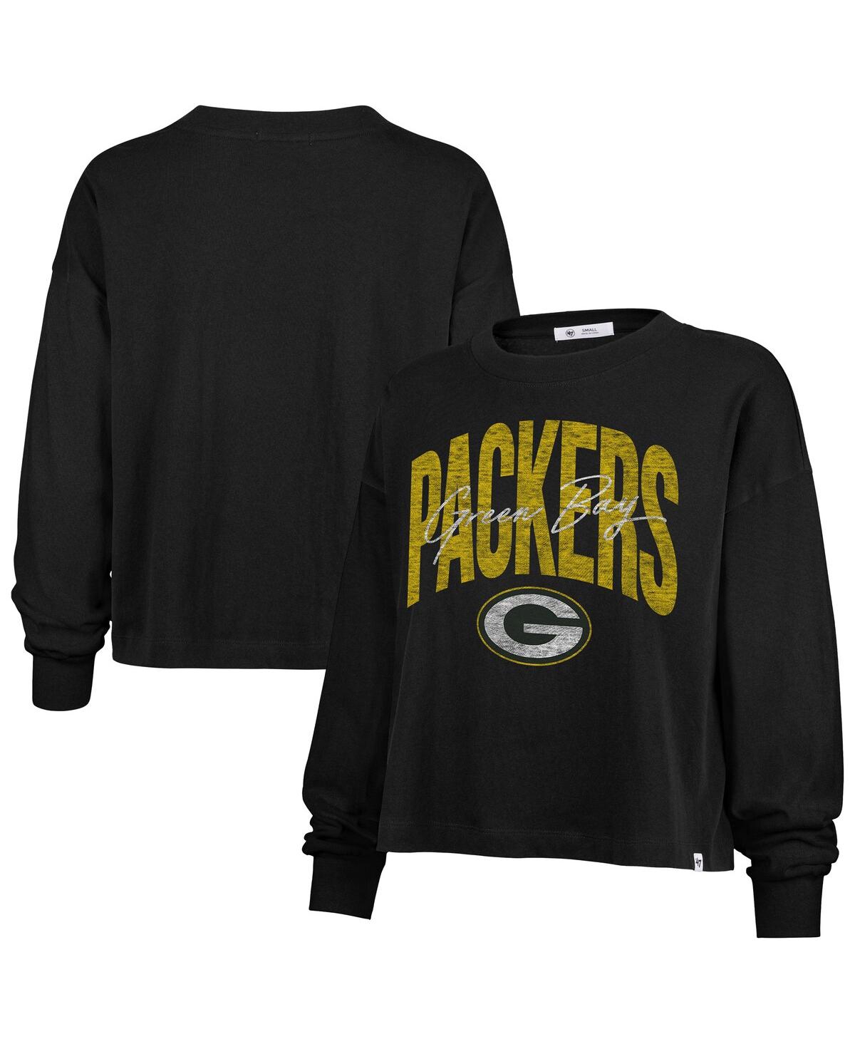Click here for 47 Brand Womens Black Green Bay Packers Muse Sydne... prices