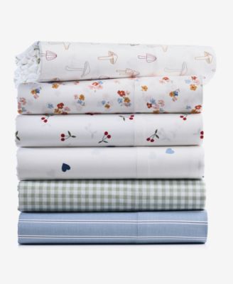 Arch Studio Printed Cotton Sateen Sheet Set Exclusively At Macys