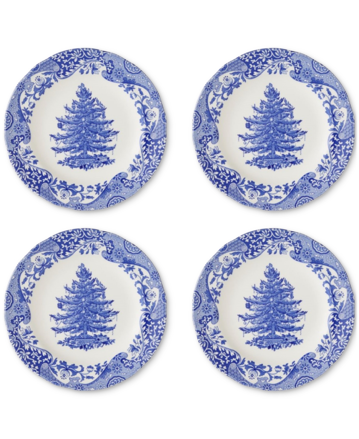 Click here for Spode Blue Italian Christmas Dinner Plates  Set of... prices