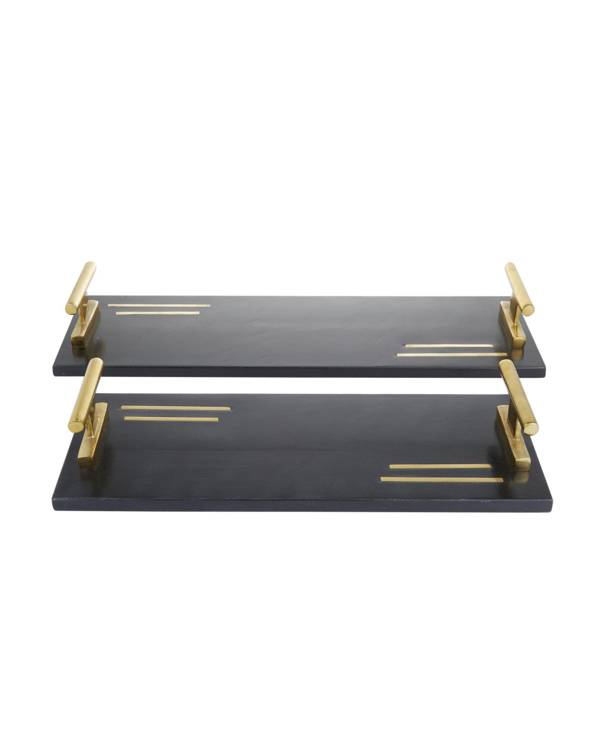 Click here for Rosemary Lane Marble Living Room Decor Tray with G... prices