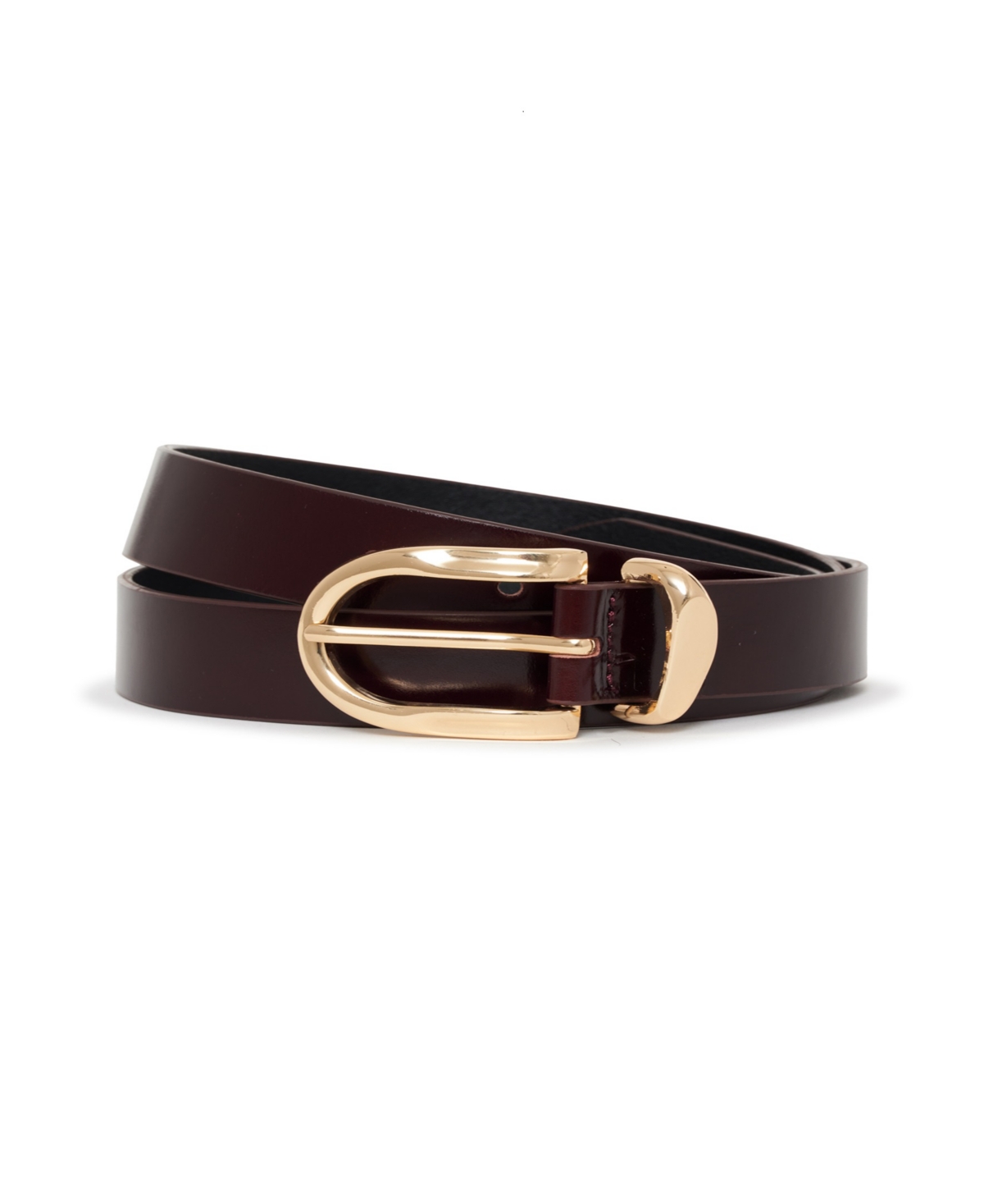 Click here for Sanctuary Womens All Day Leather Belt - Dark Crims... prices