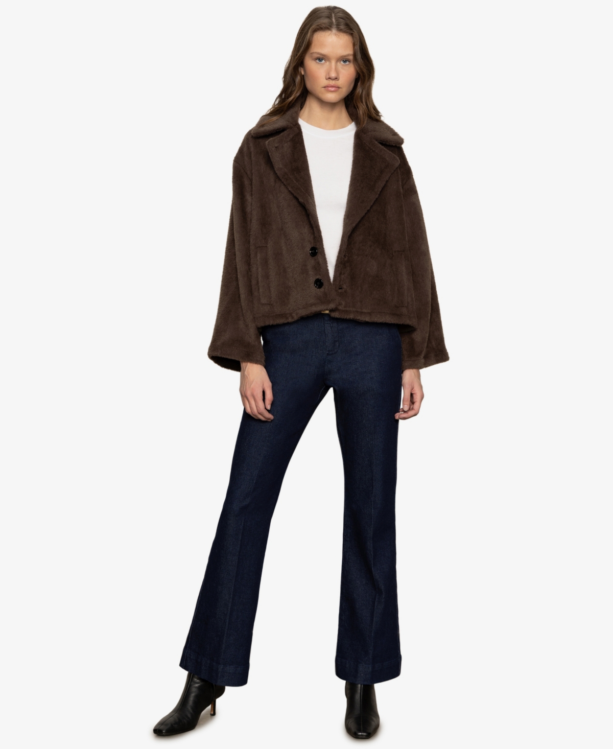 Click here for Sanctuary Womens Colette Jacket - Choco Chip prices