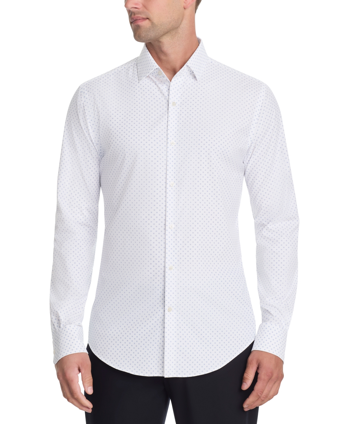 Click here for Tommy Hilfiger Mens Athletic Fit Dress Shirt - Whi... prices