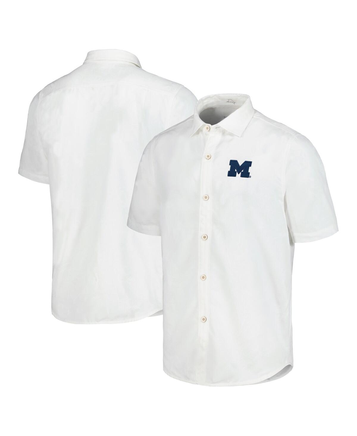 Click here for Tommy Bahama Mens White Michigan Wolverines Coconu... prices