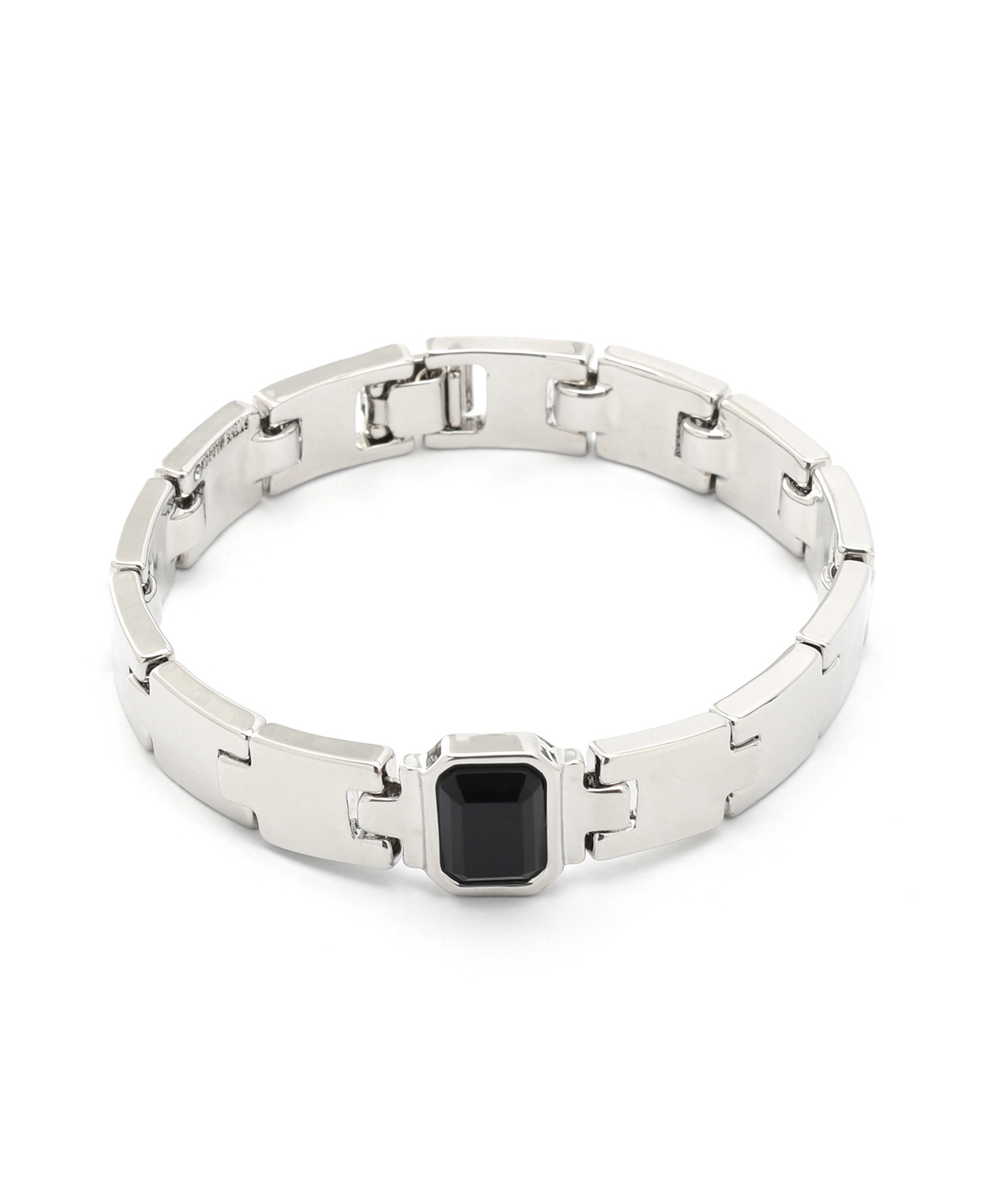 Click here for Steve Madden Faux Stone Gem Watch Chain Bracelet -... prices