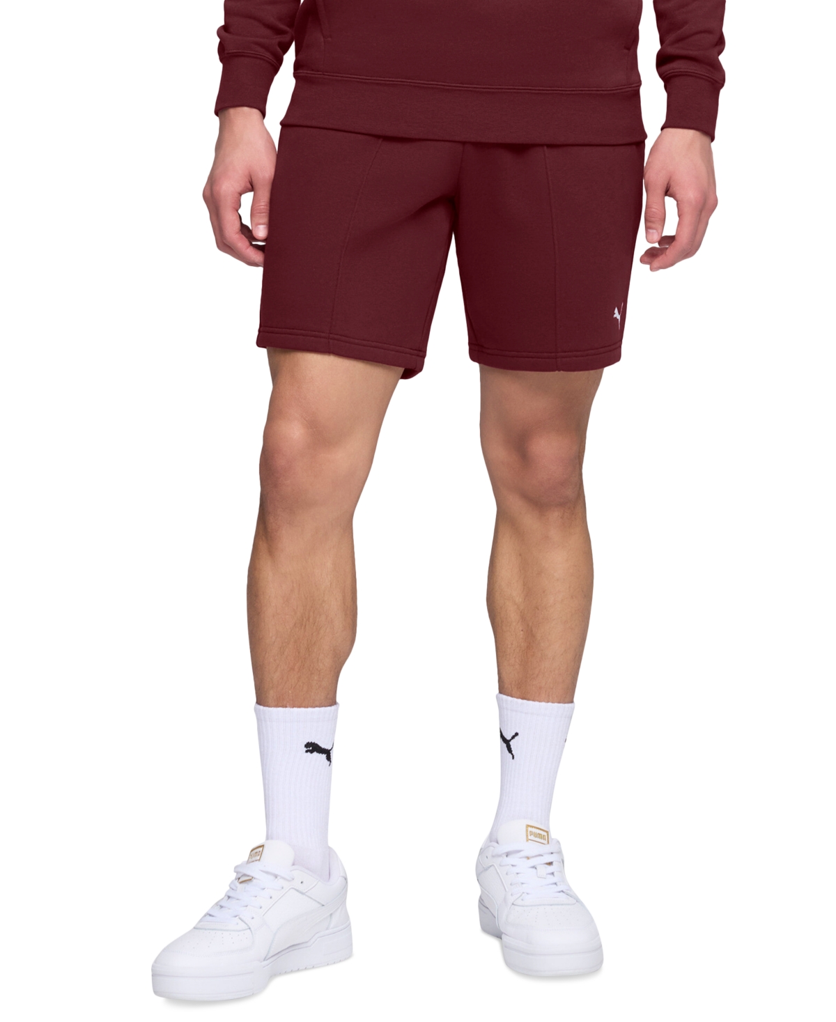 Click here for Puma Mens Sport Pintuck Cat Shorts - Ruby Shimmer prices
