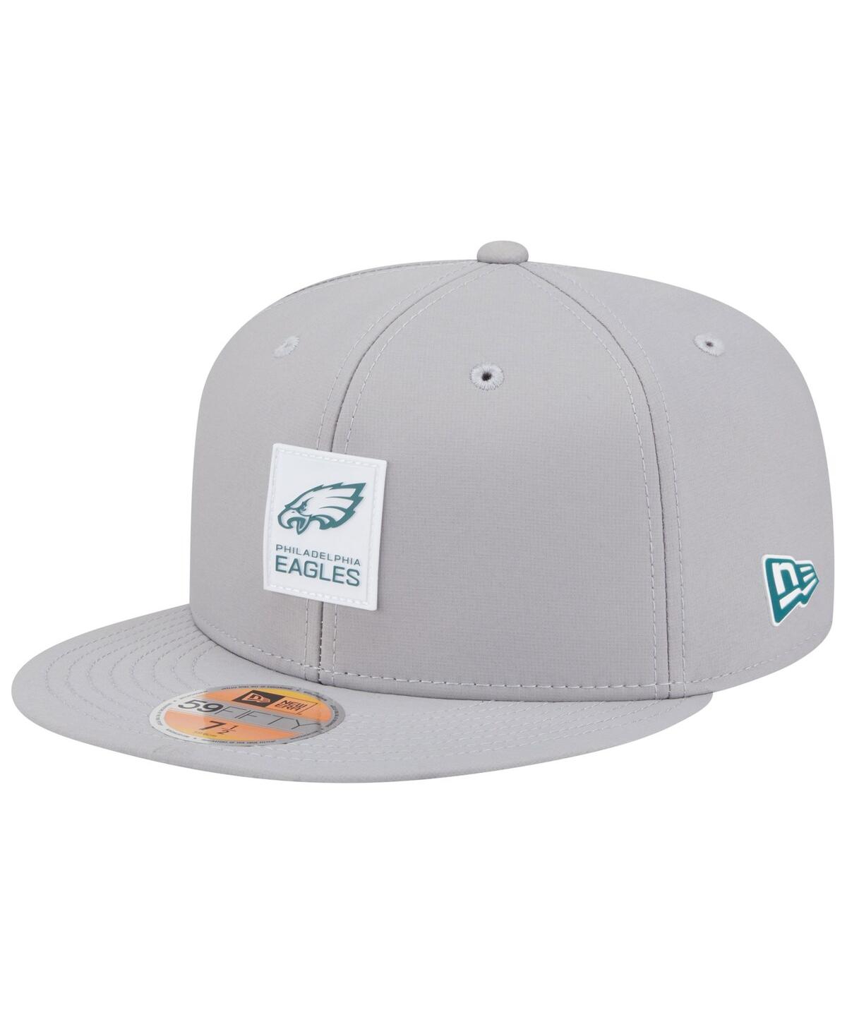Click here for New Era Mens Gray Philadelphia Eagles 2025 Sidelin... prices