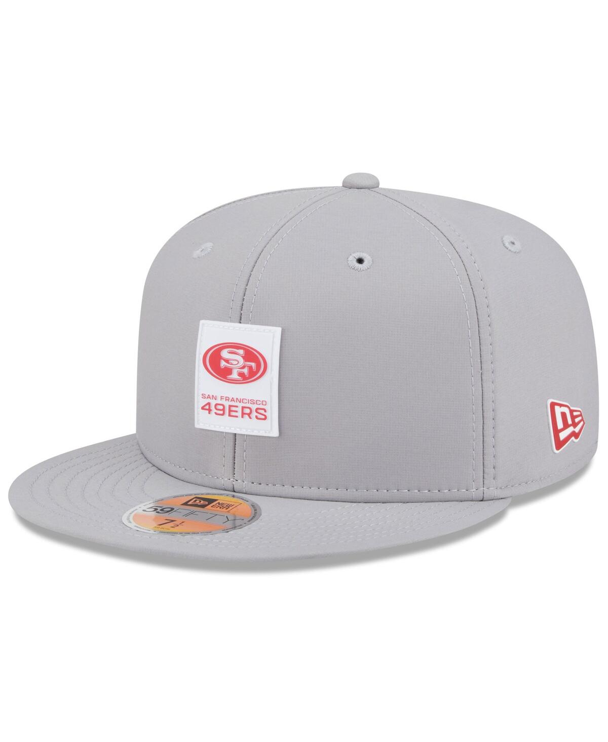 Click here for New Era Mens Gray San Francisco 49ers 2025 Sidelin... prices