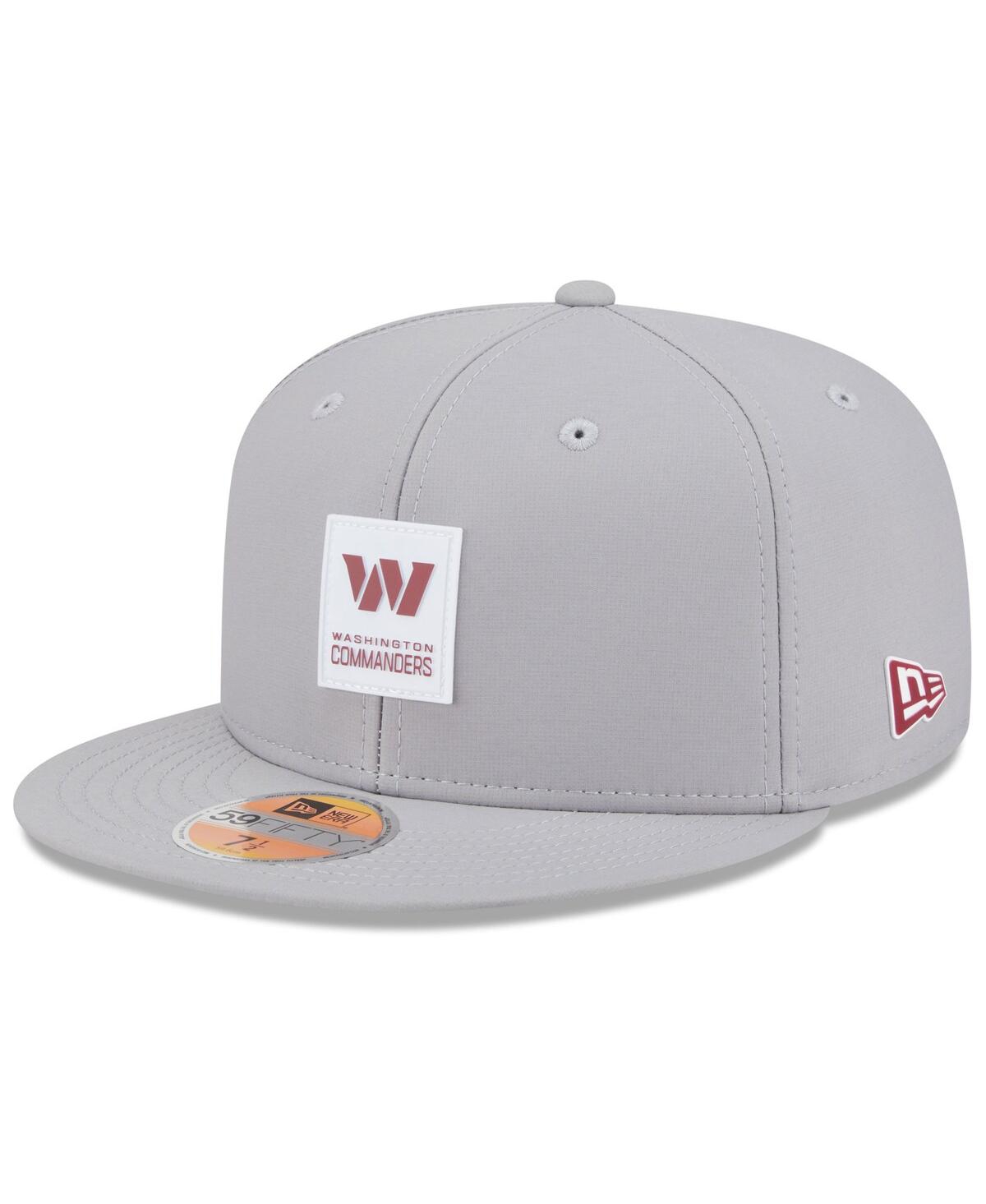 Click here for New Era Mens Gray Washington Commanders 2025 Sidel... prices