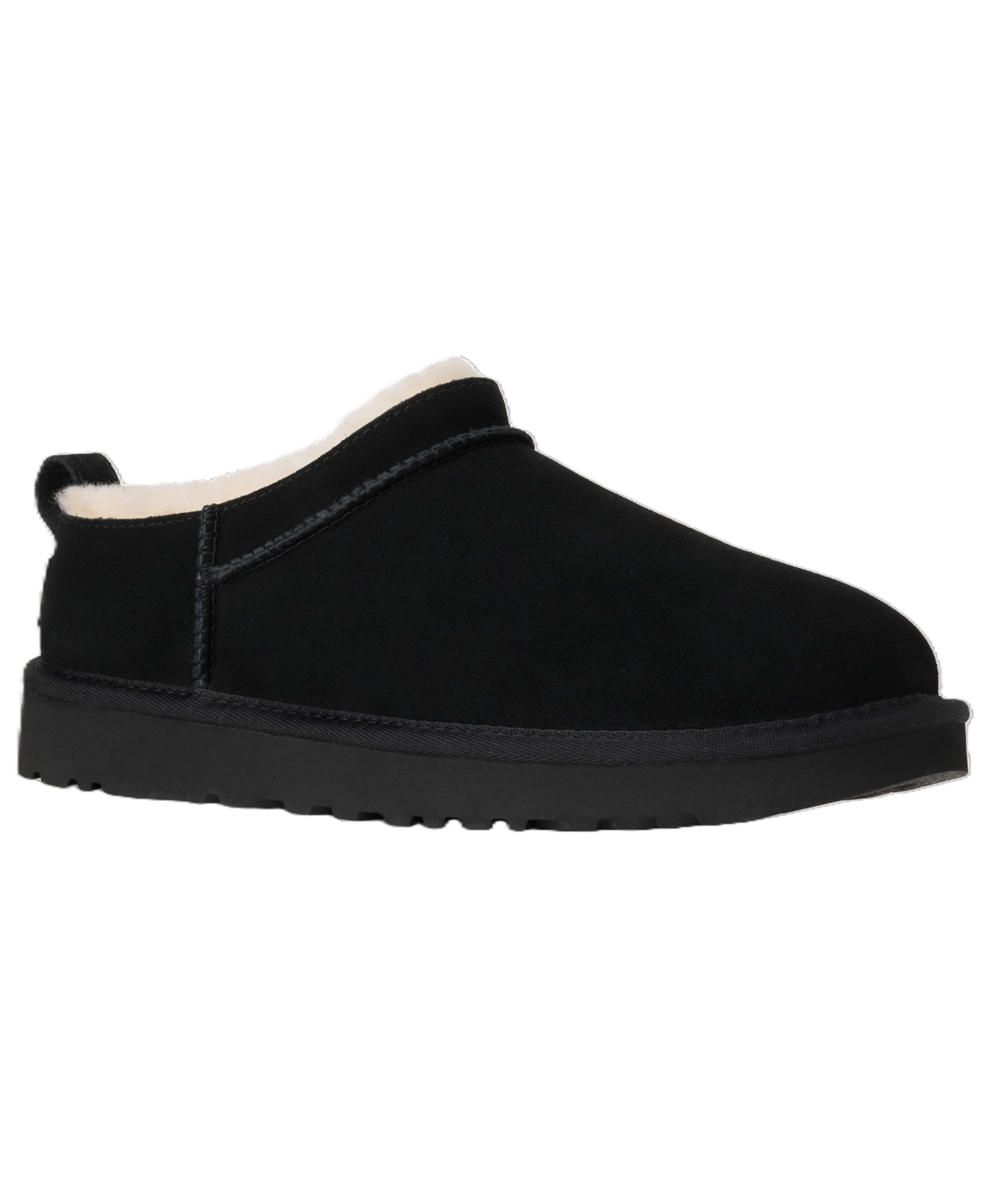 Click here for Ugg Womens Classic Micro Pull Tab Booties - Black prices