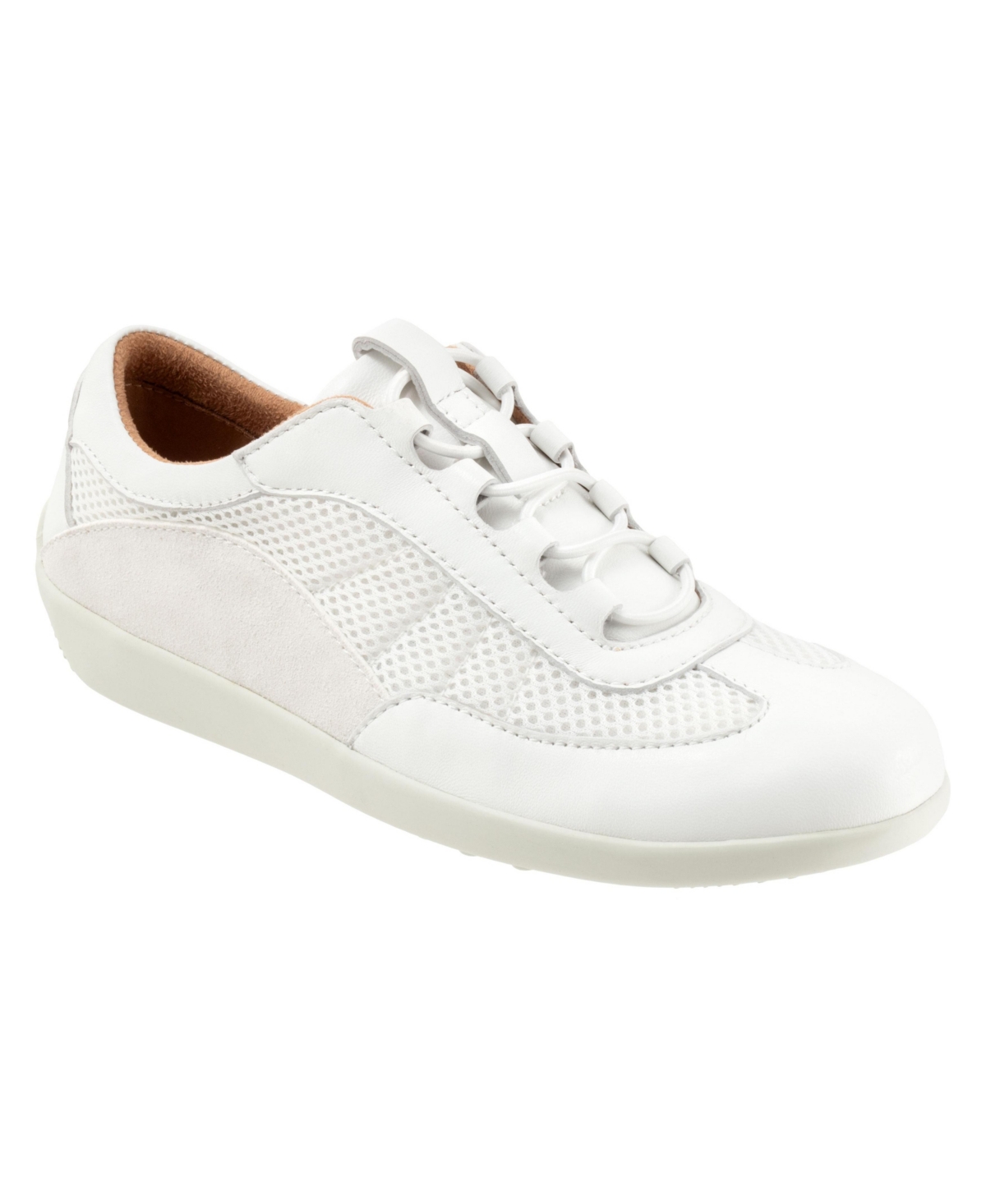 Click here for Softwalk Darby Sneaker - White prices