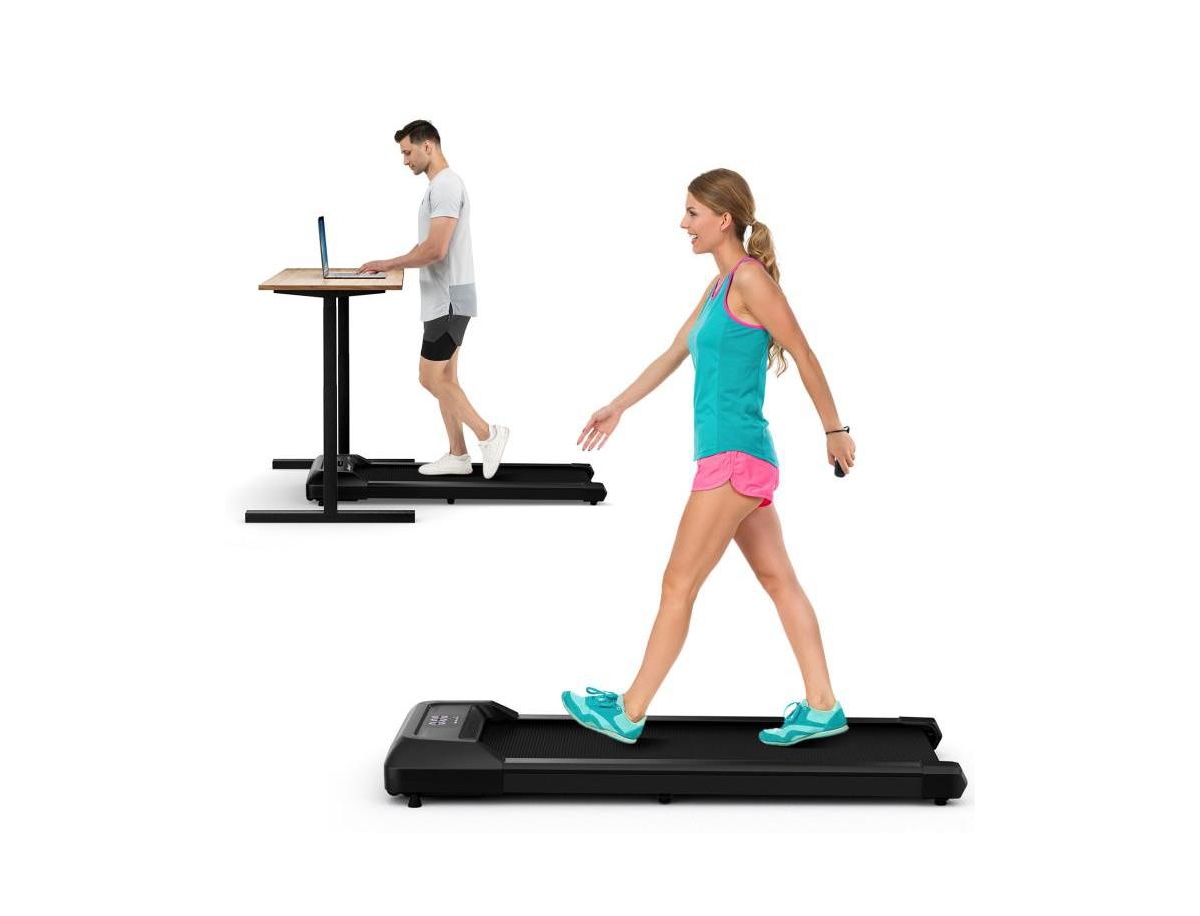 Click here for Akiudex Slim Under Desk Walking Pad Treadmill with... prices